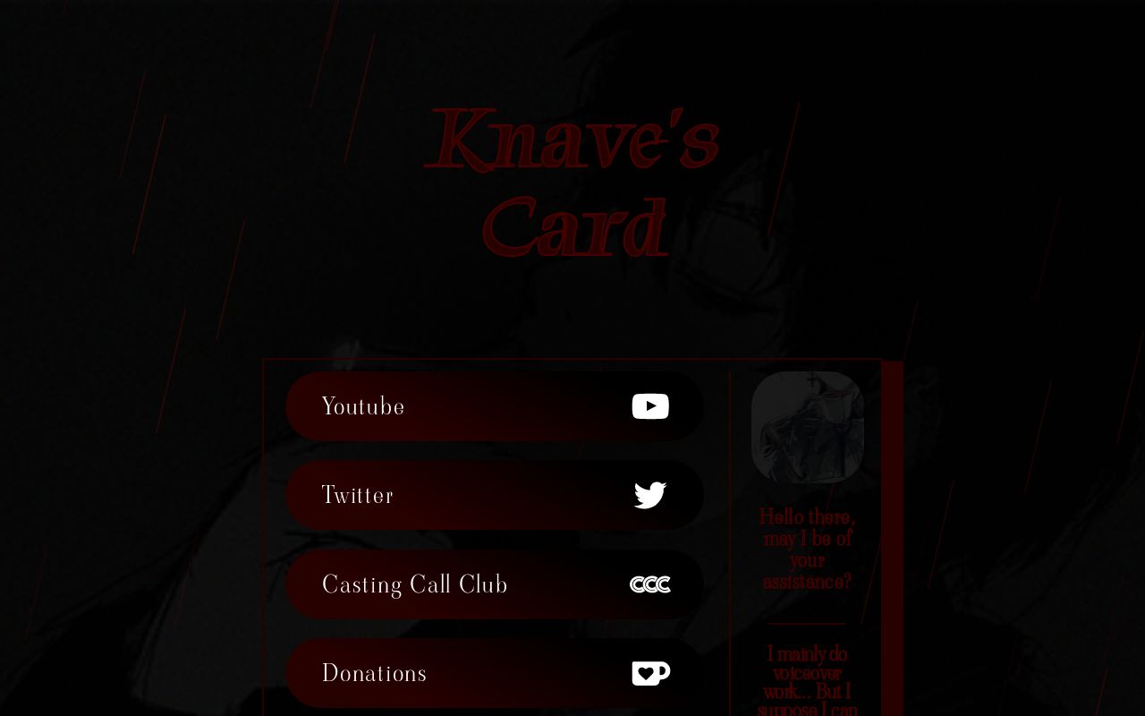Knave's Card